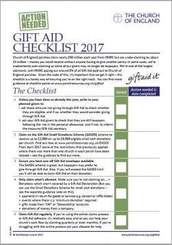 Gift Aid - Parish ResourcesParish Resources